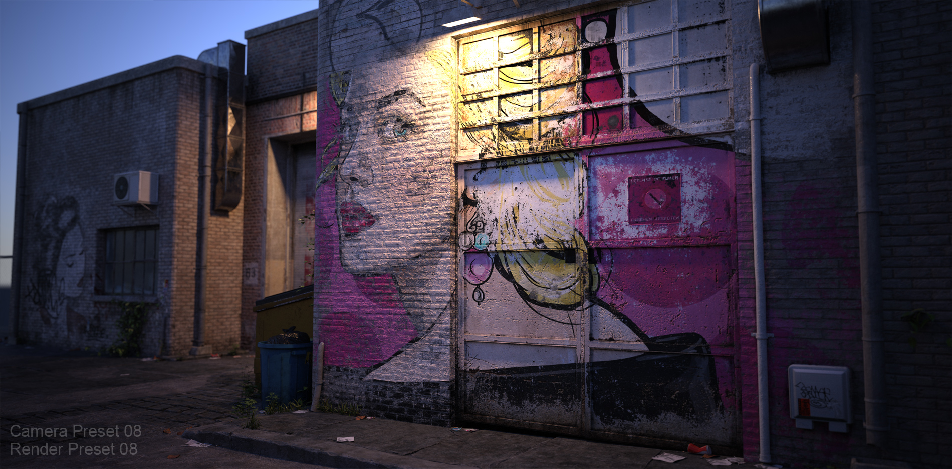 Urban Alley | Daz 3D