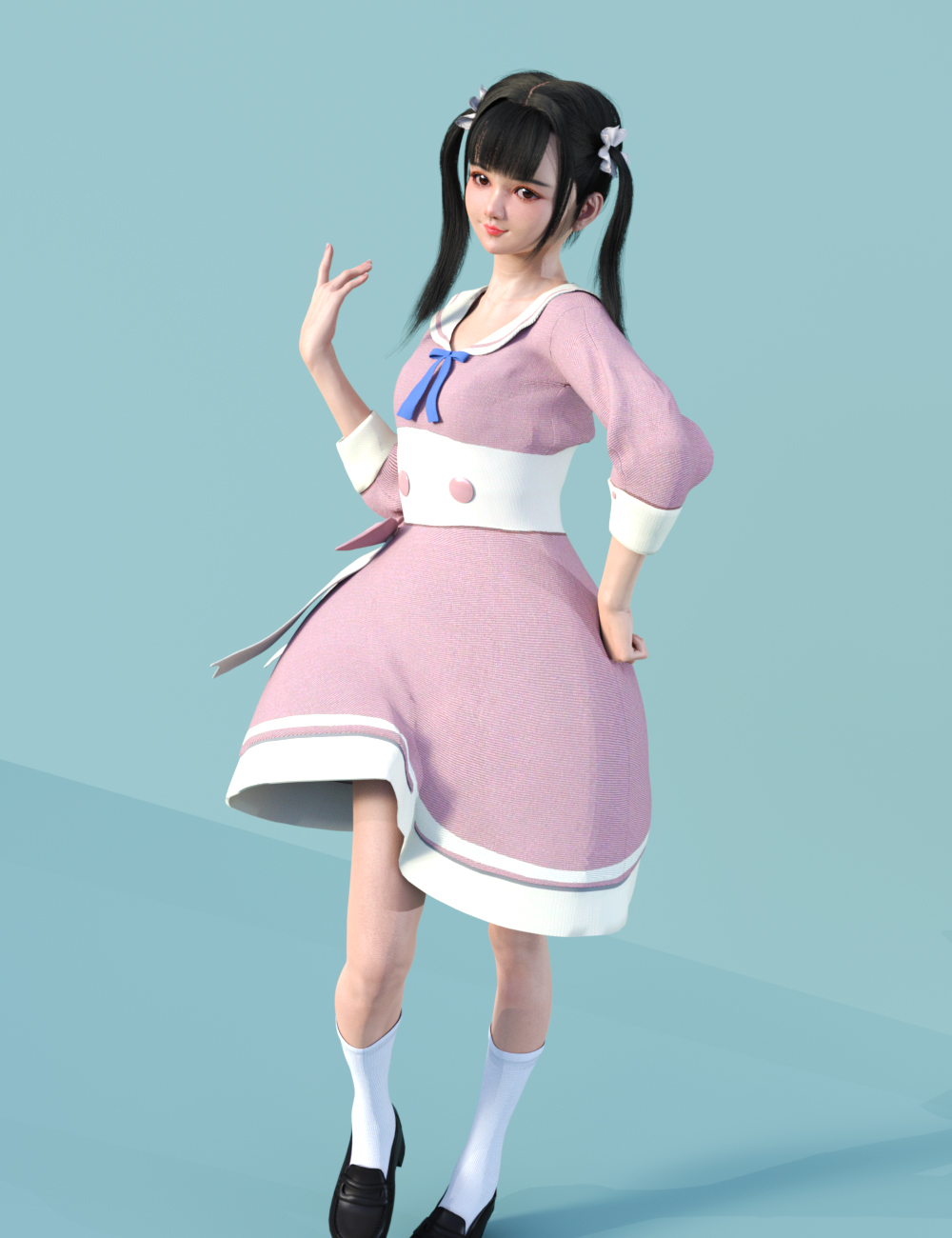 Lin Character for Genesis 8 Female | Daz 3D