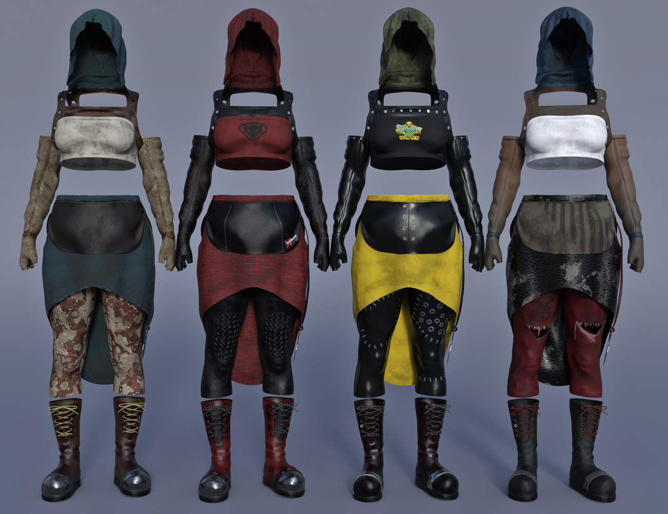 dForce Rogue of Shadows Textures | Daz 3D