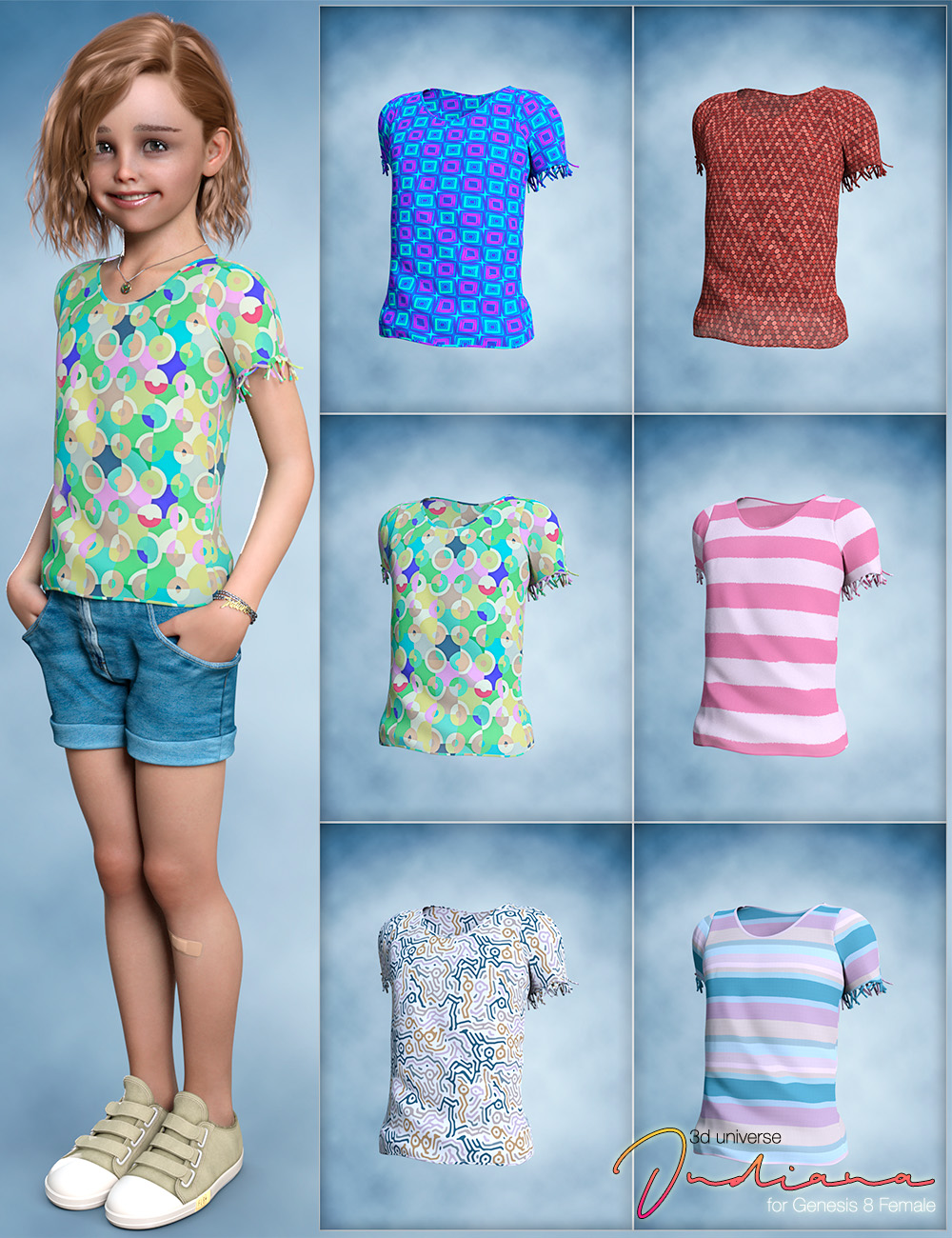 Indiana Bundle for Genesis 8 Female(s) | Daz 3D