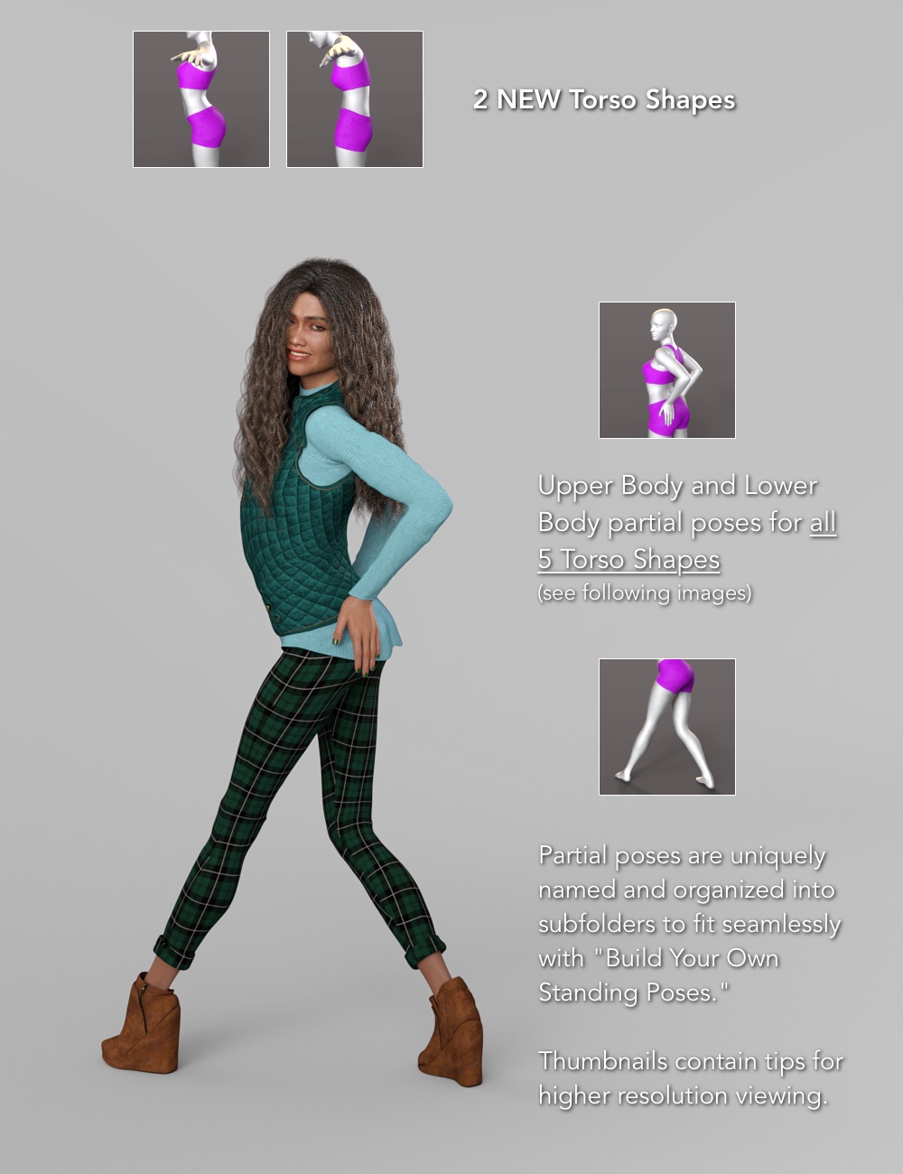 NG Build Your Own Standing Poses - Expansion Pack 1 | Daz 3D