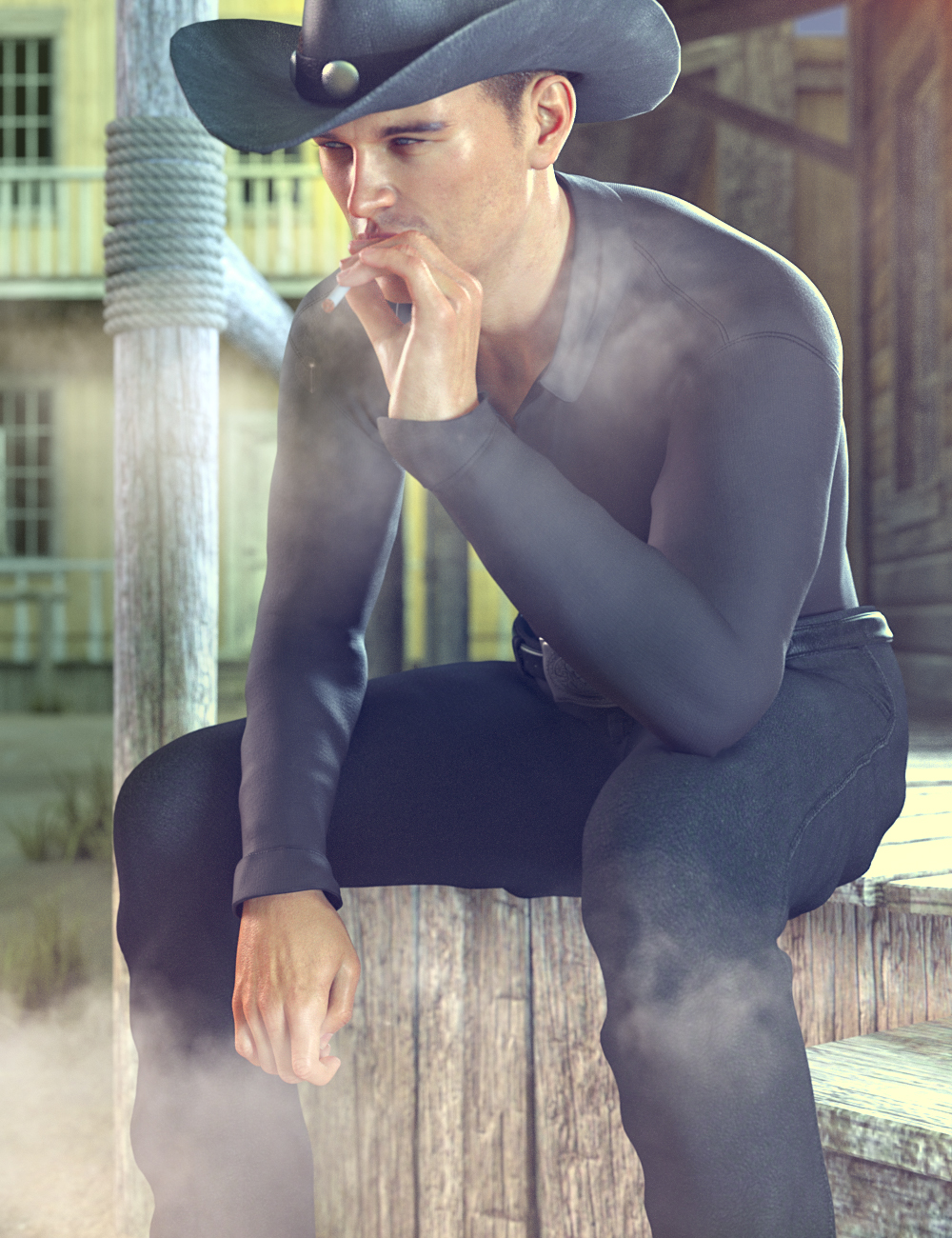Z Protector of Justice Poses and Expressions for Holt 8 | Daz 3D