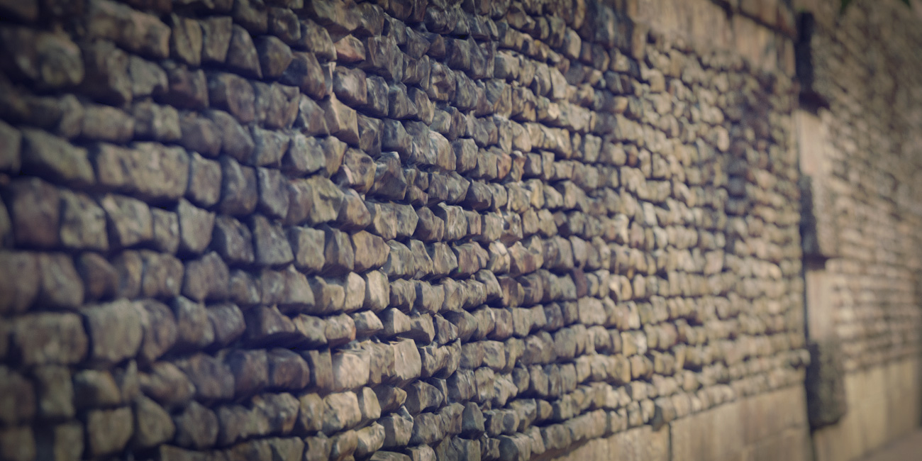 Ancient Walls - Photo Scanned Scene | Daz 3D