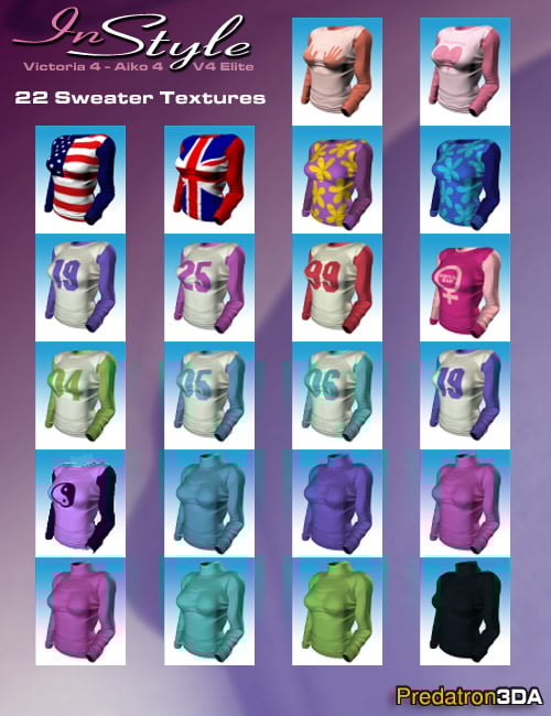 V4 In Style Bundle | Daz 3D