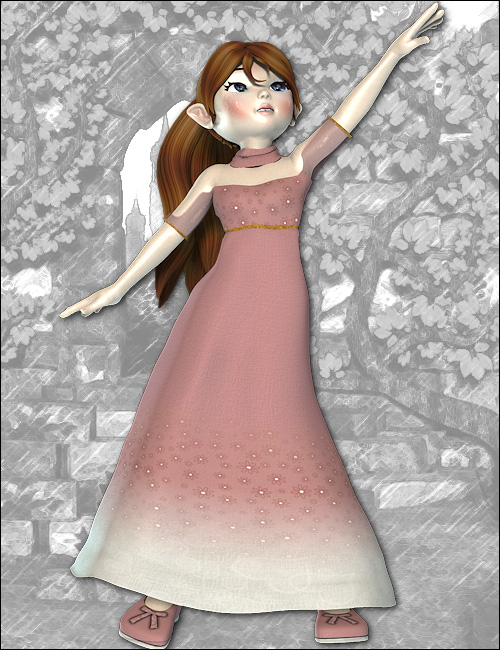 Sadie Wood Princess | Daz 3D