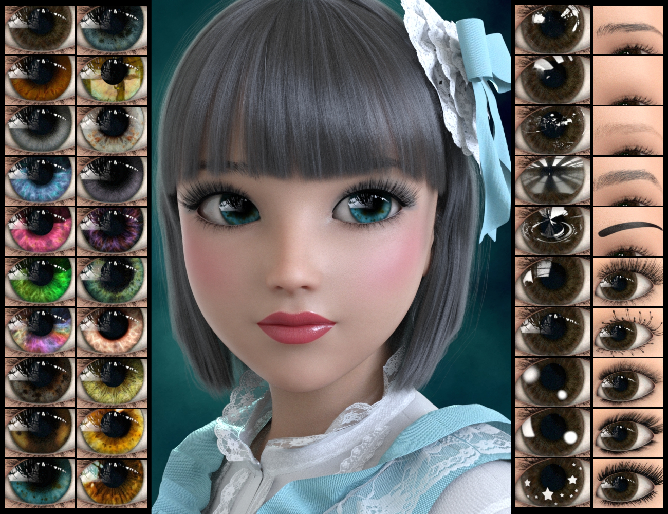 Erica Doll for Posey and Petunia | Daz 3D