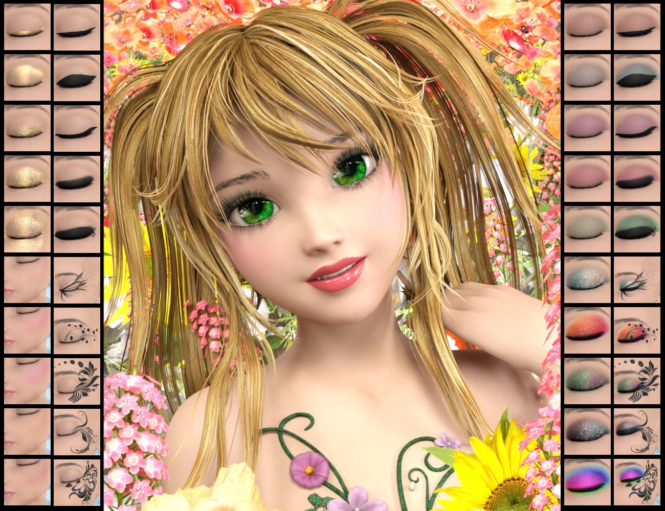 Erica Doll for Posey and Petunia | Daz 3D