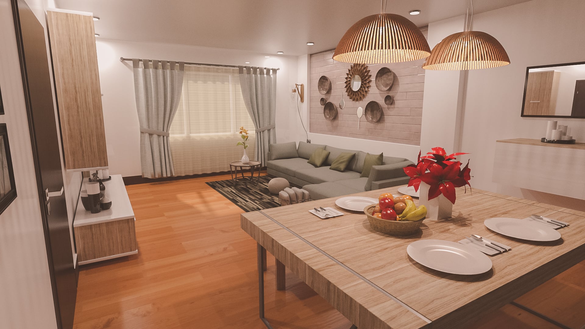 Native Living Room | Daz 3D