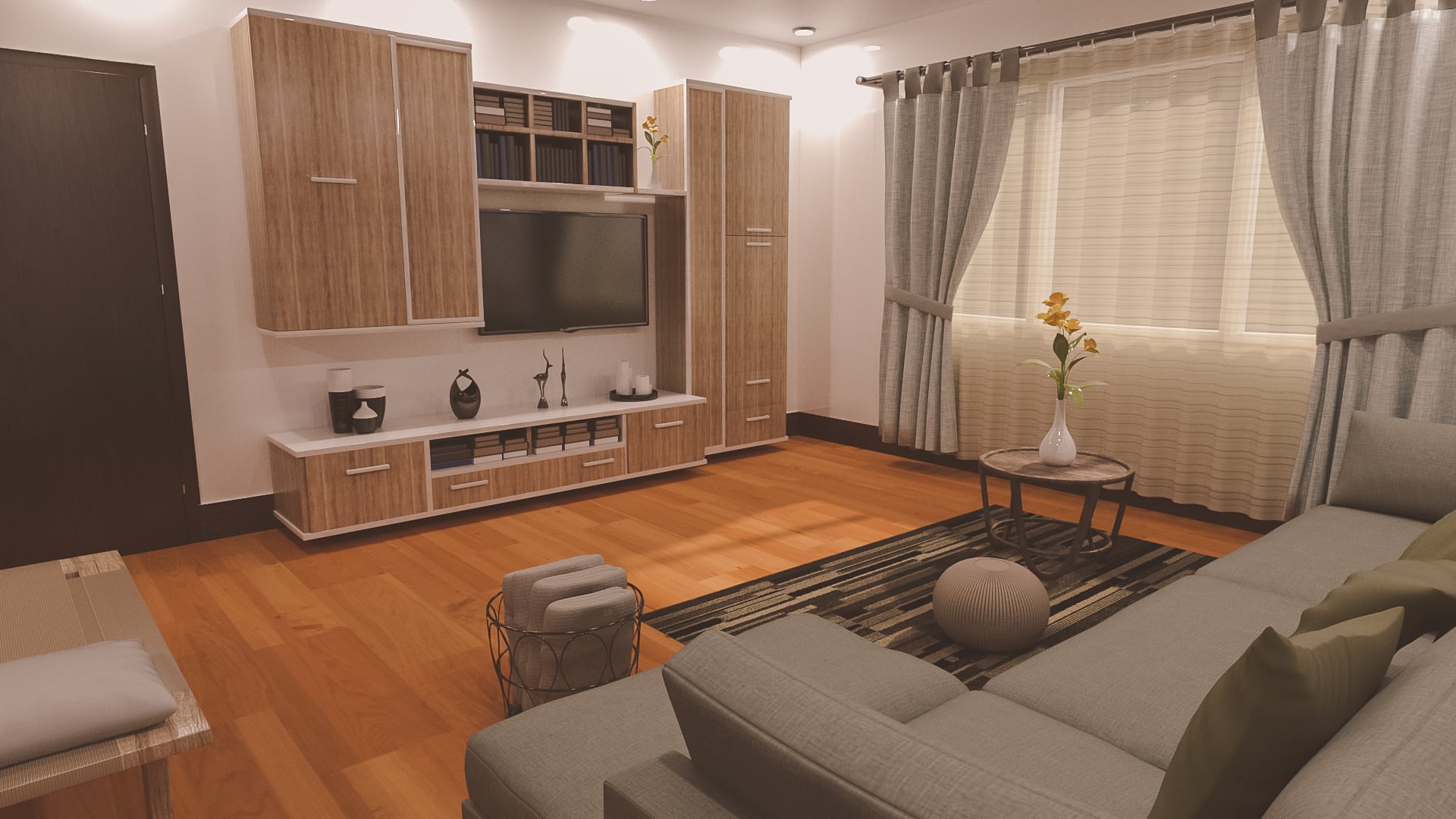 Native Living Room | Daz 3D