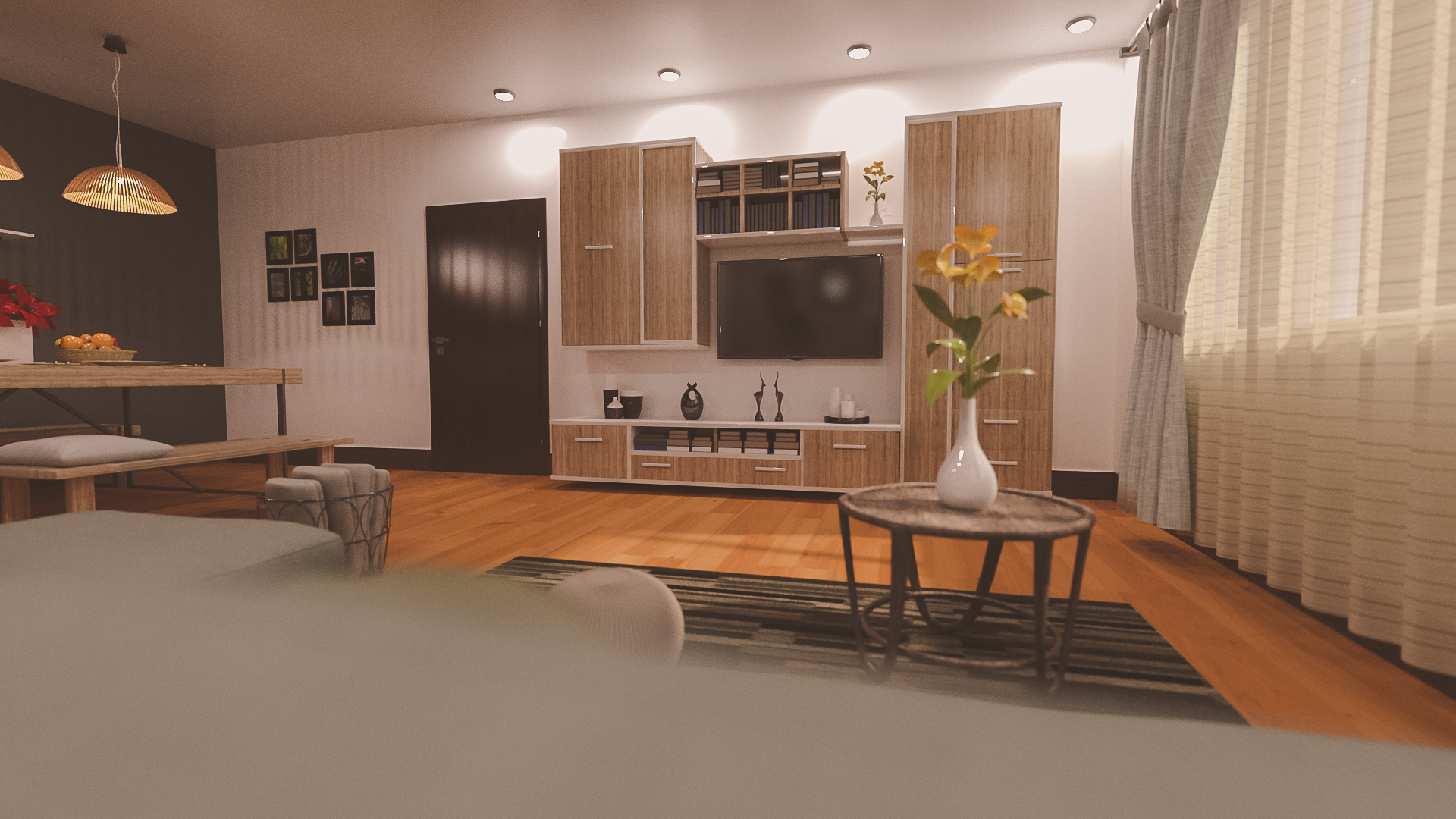 Native Living Room | Daz 3D