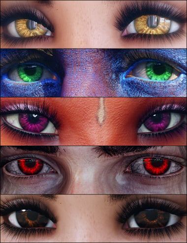 MMX Beautiful Eyes for Genesis 3 and 8 | Daz 3D