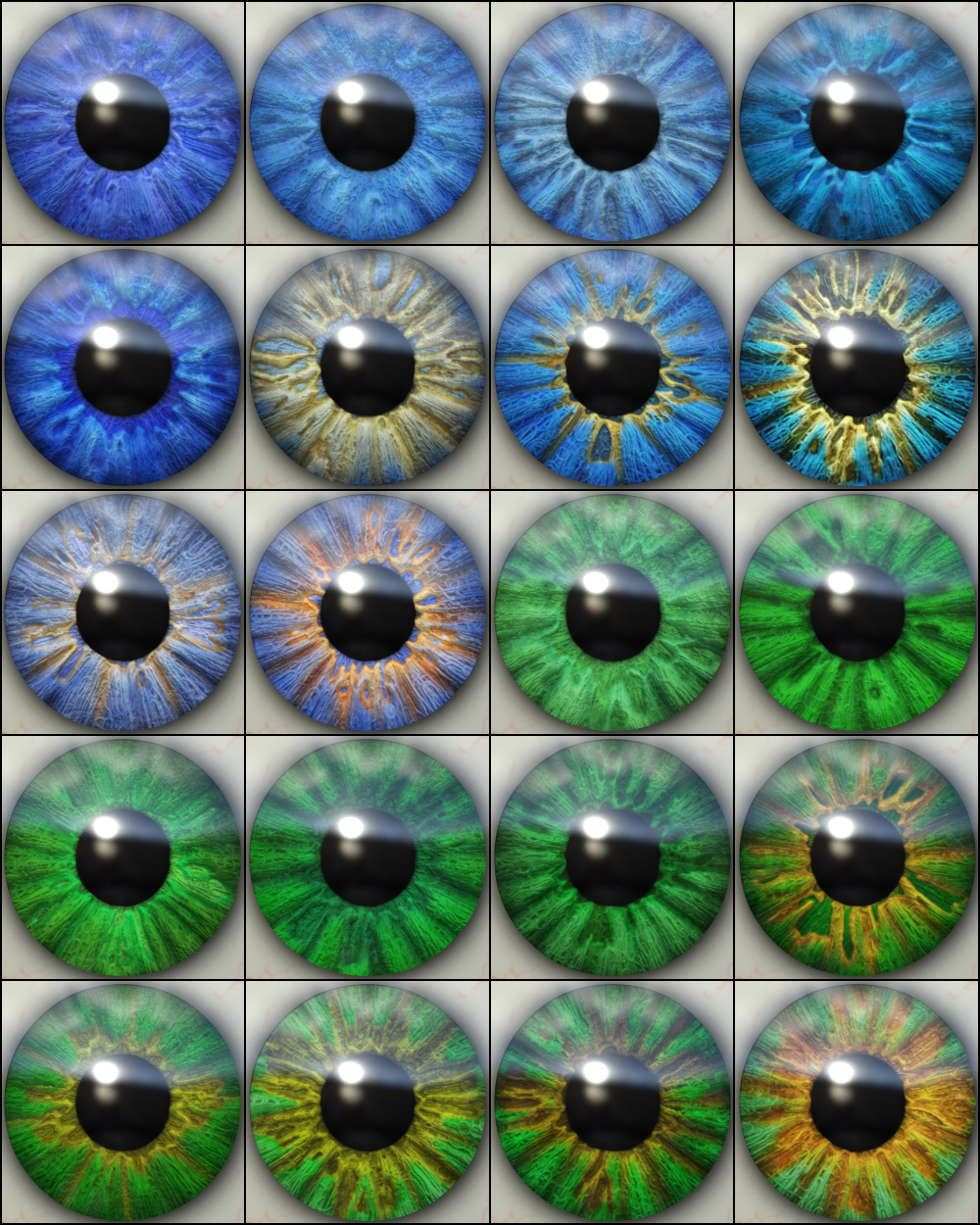 MMX Beautiful Eyes for Genesis 3 and 8 | Daz 3D