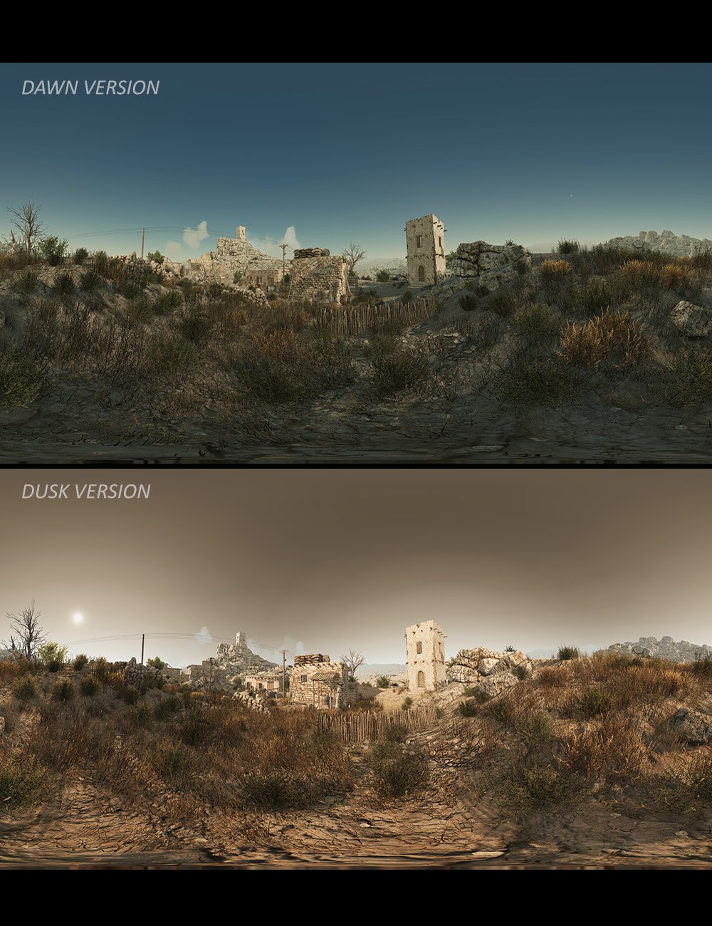 Middle East Desert HDRI | Daz 3D