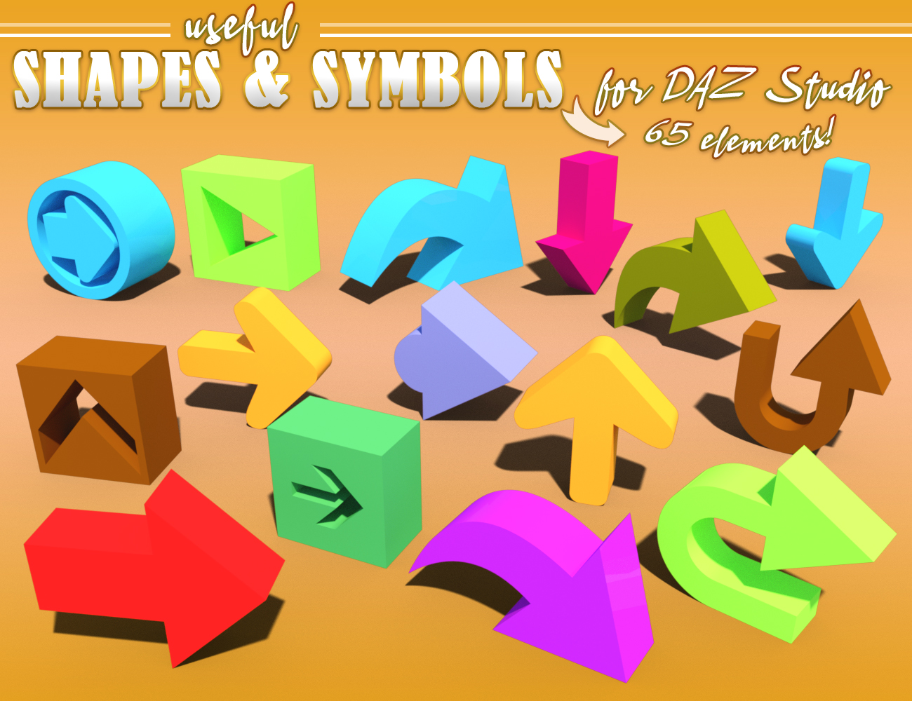 Useful Shapes and Symbols for DAZ Studio | Daz 3D