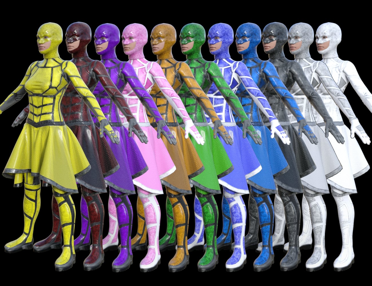 SY Super Suits for Genesis 8 | Daz 3D