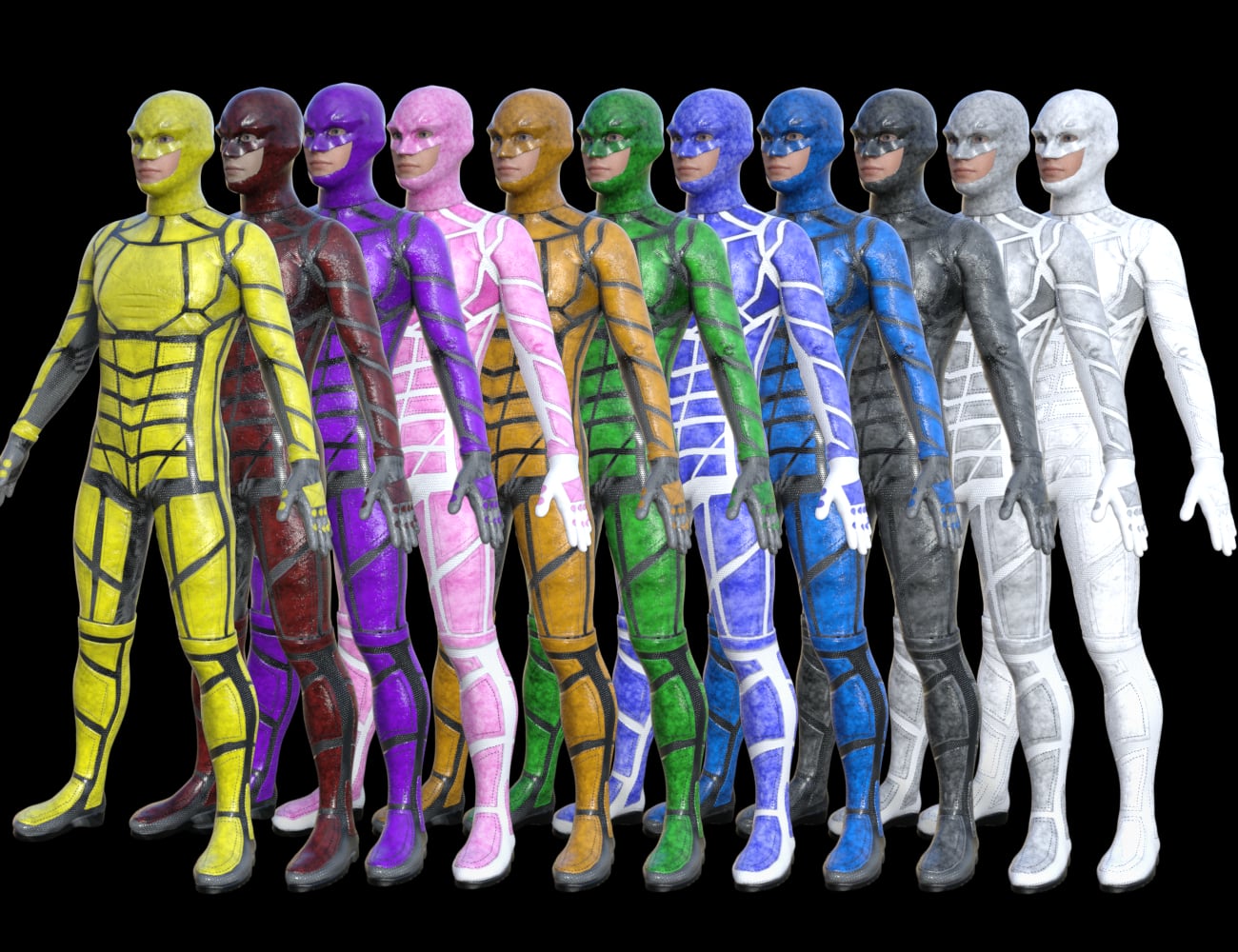 SY Super Suits for Genesis 8 | Daz 3D