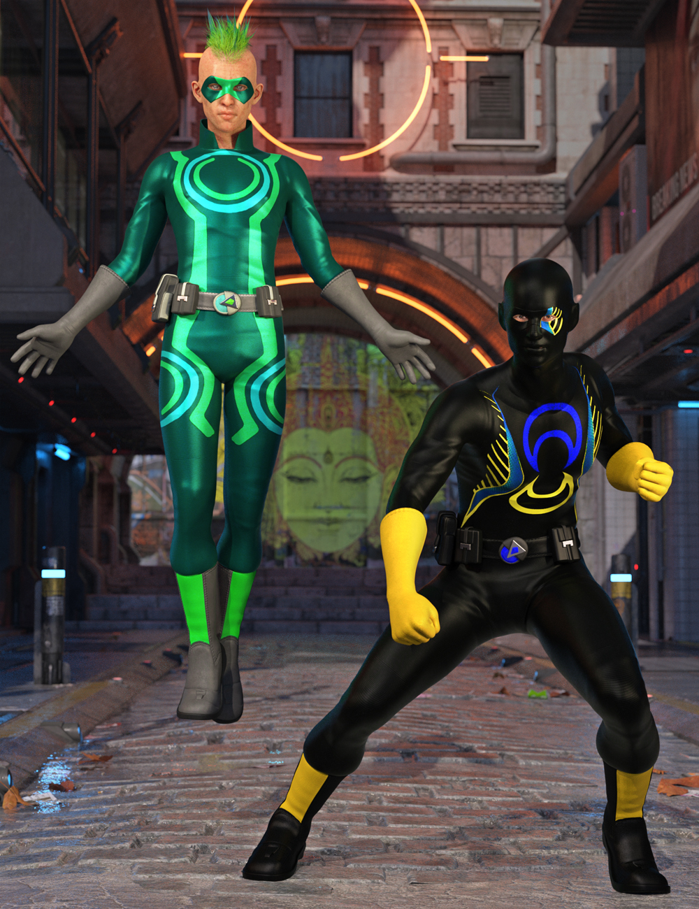Milton the Sidekick Bundle | Daz 3D