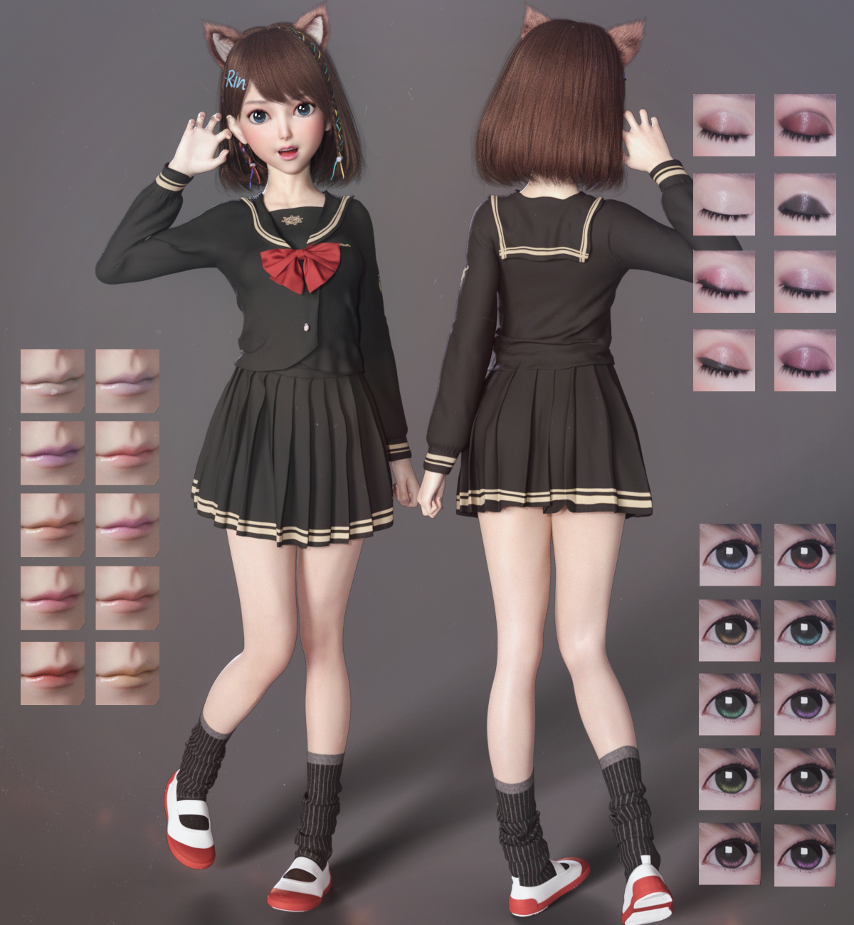 Rin for Genesis 8 Female | Daz 3D