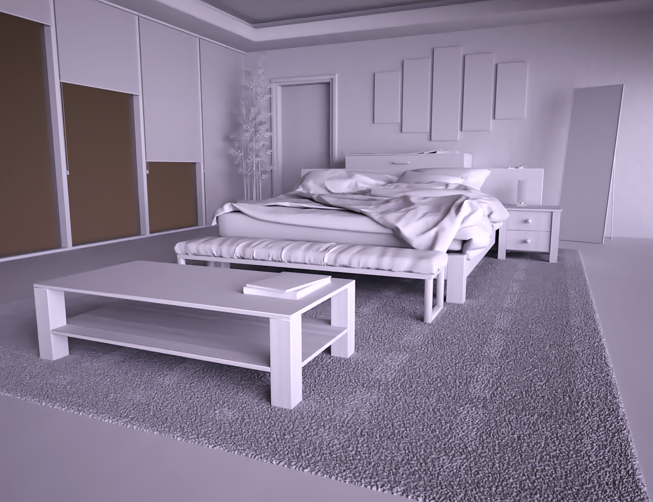 X3D High-Rise Bedroom | Daz 3D