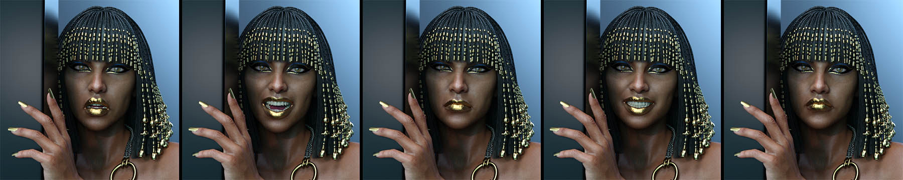 CDI Poses for Genesis 8 Female, Khemsit 8 and Twosret 8 | Daz 3D
