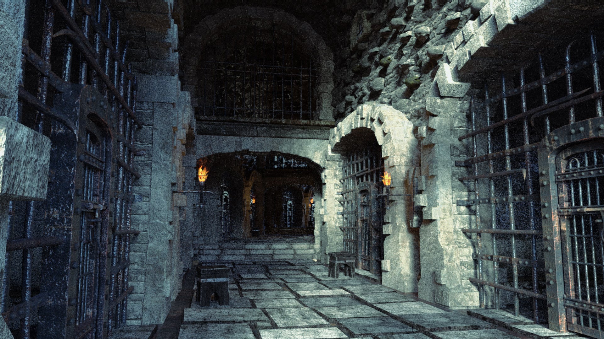 Castle Gravestone: The Dungeon Cells | Daz 3D