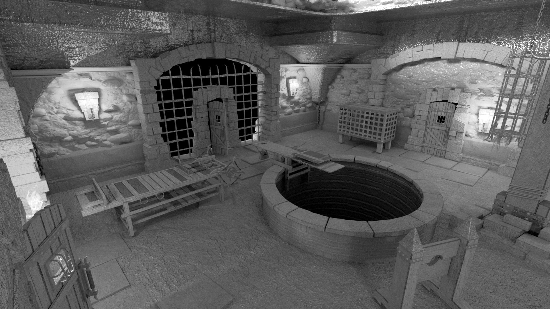 Castle Gravestone: The Dungeon Pit | Daz 3D