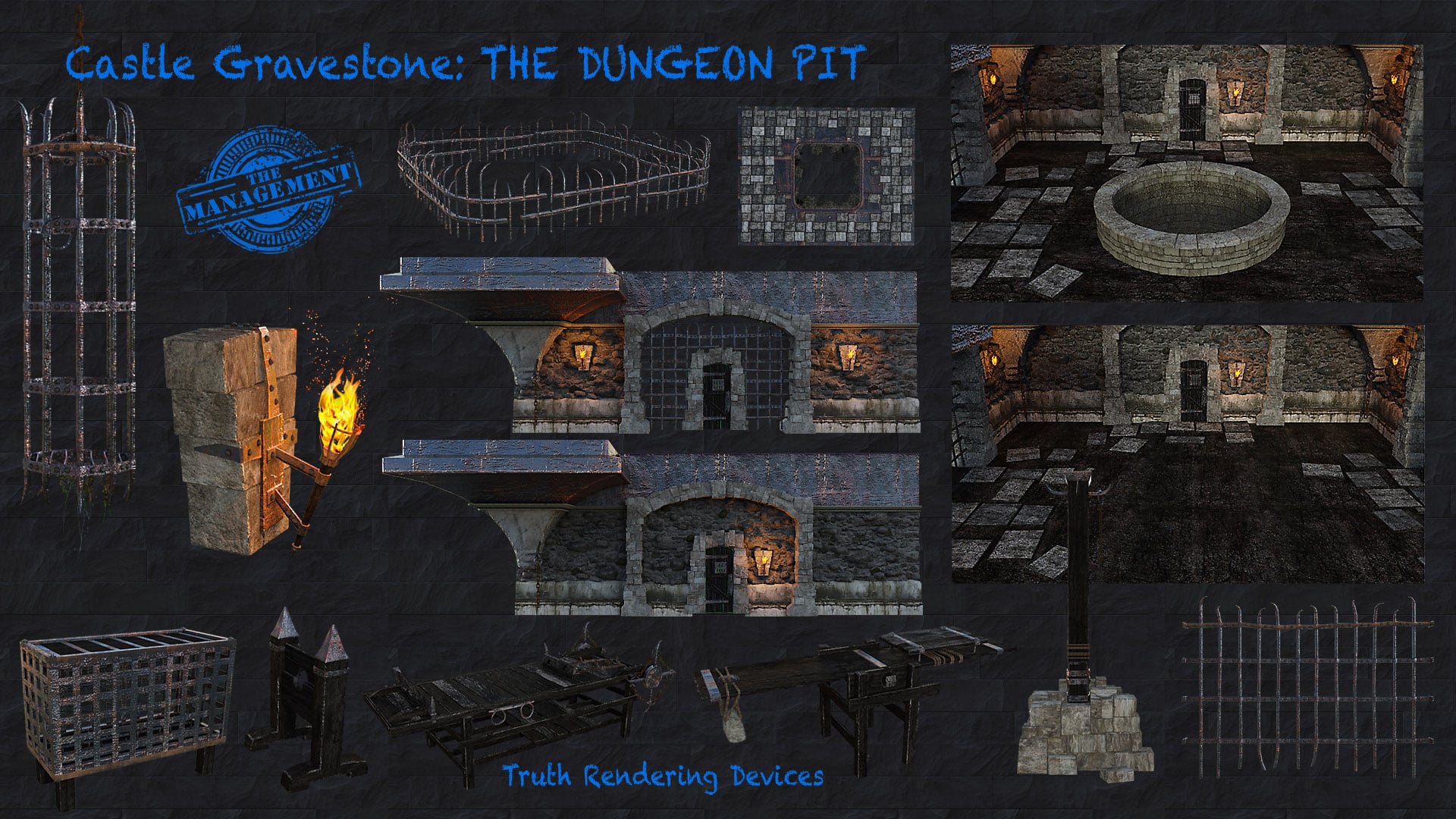 Castle Gravestone: The Dungeon Pit | Daz 3D