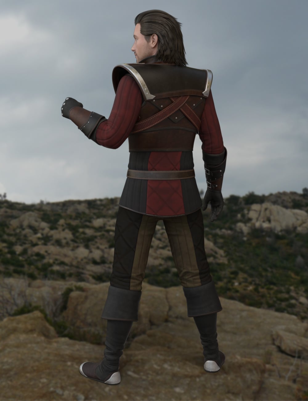 Monster Slayer Outfit for Genesis 8 Male | Daz 3D