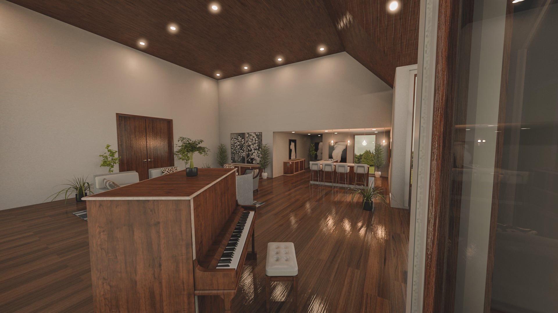 Modern Country Home | Daz 3D