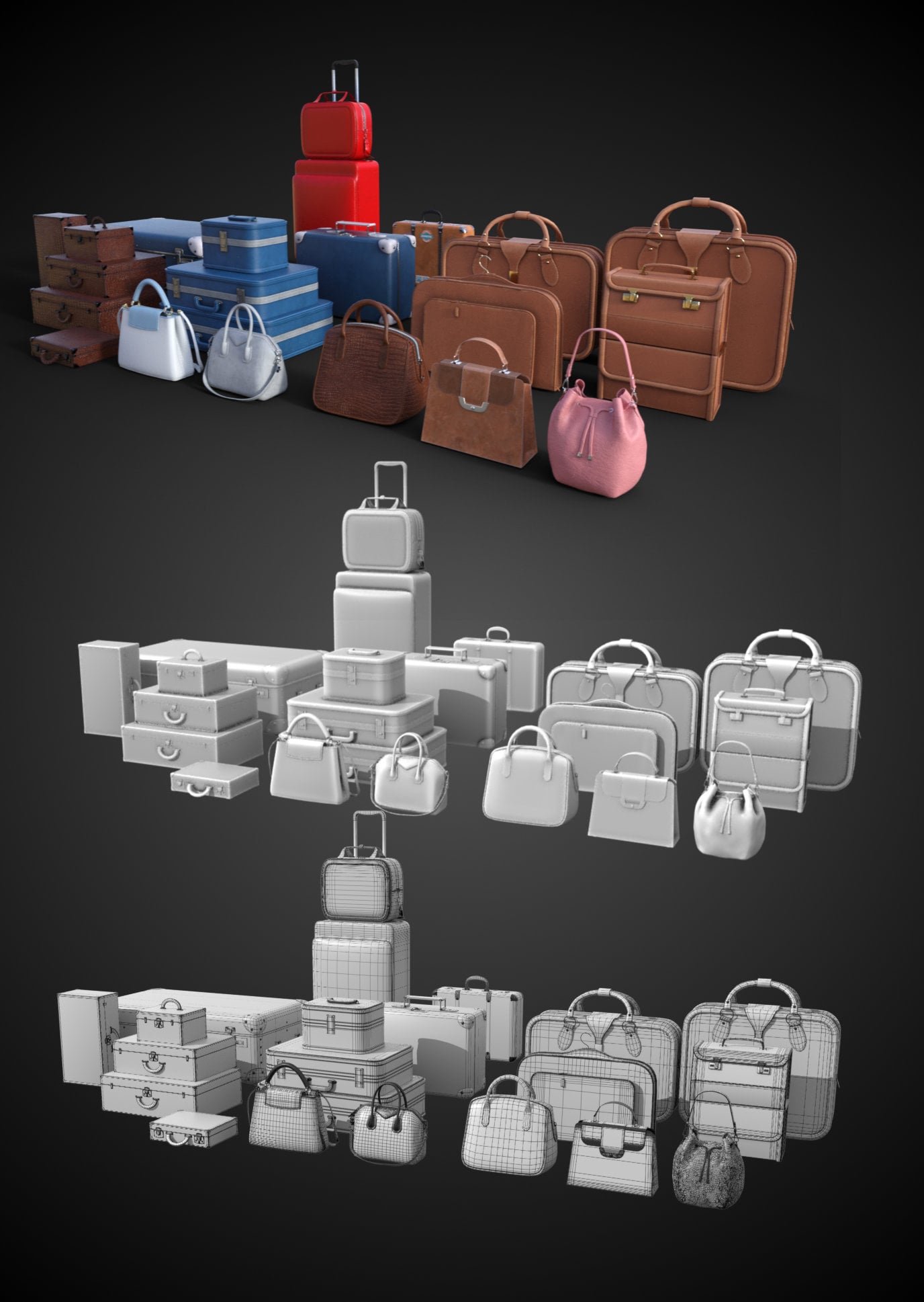 FG Luggage | Daz 3D