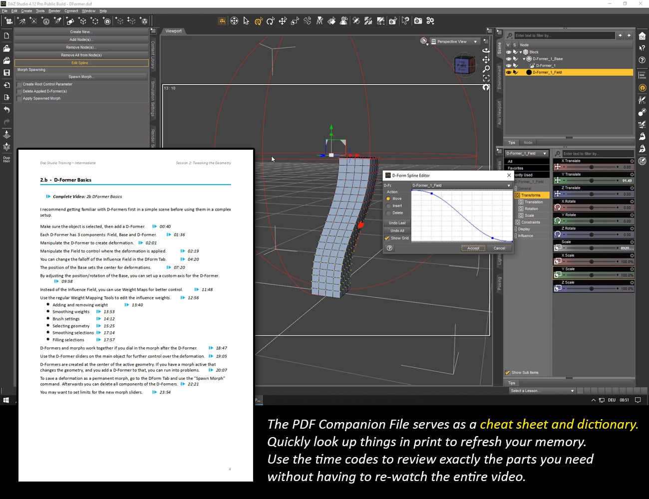 Daz Studio Training Intermediate 02 - Tweaking the Geometry | Daz 3D