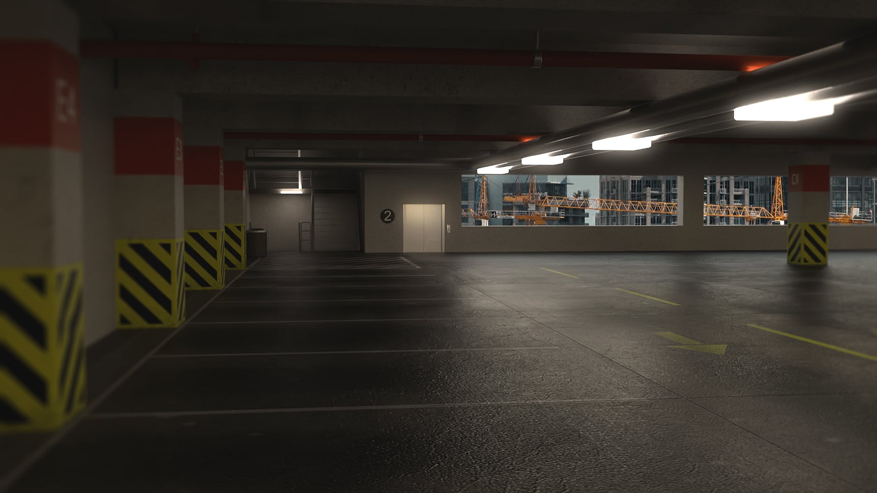 Parking Garage | Daz 3D