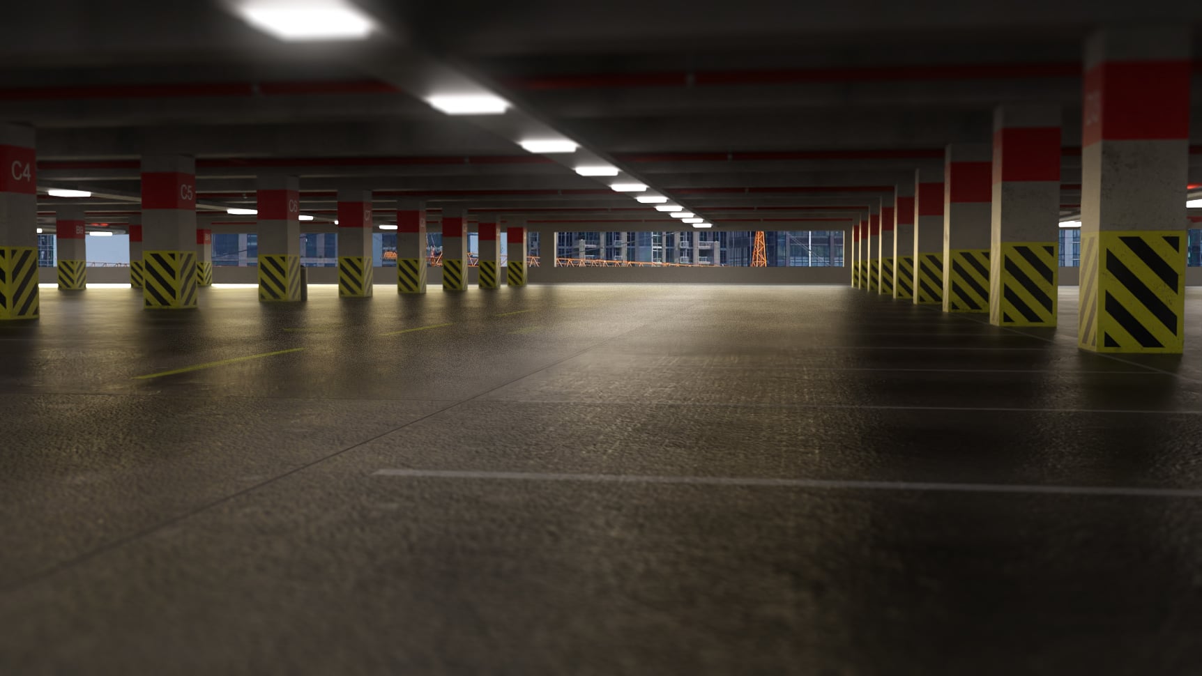 Parking Garage | Daz 3D