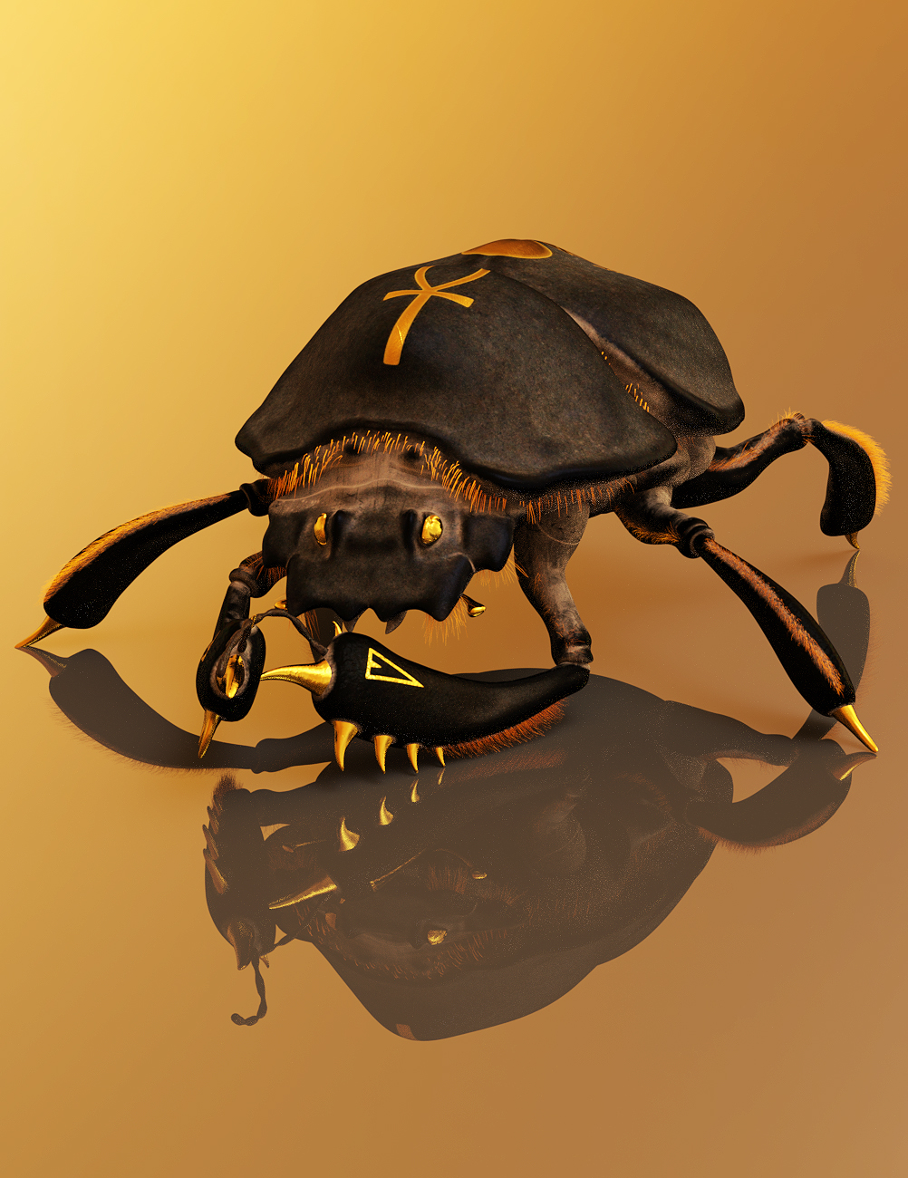 Egyptian Scarab | Daz 3D