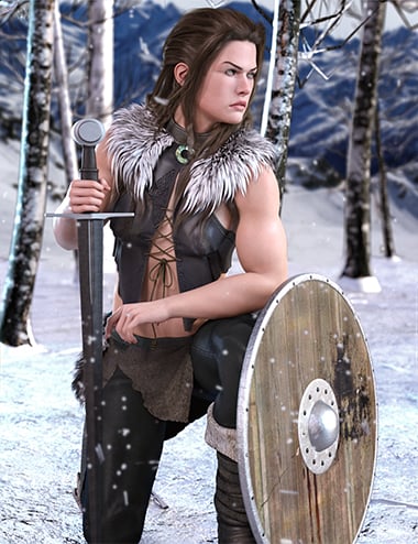 Z Shield Maiden Poses and Expressions for Freja 8 | Daz 3D