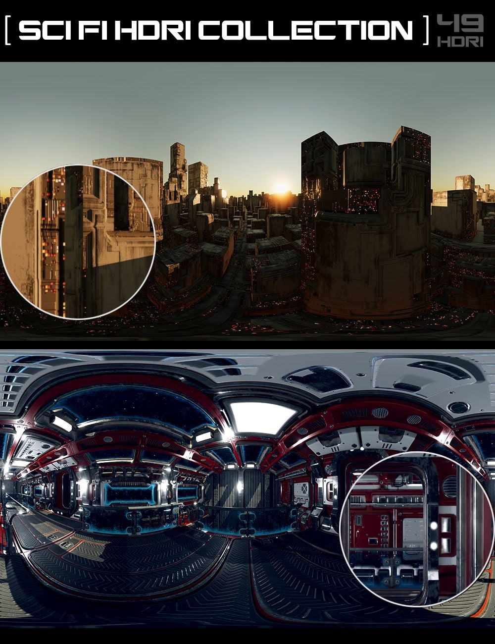 Sci-Fi HDRI Collection | Daz 3D