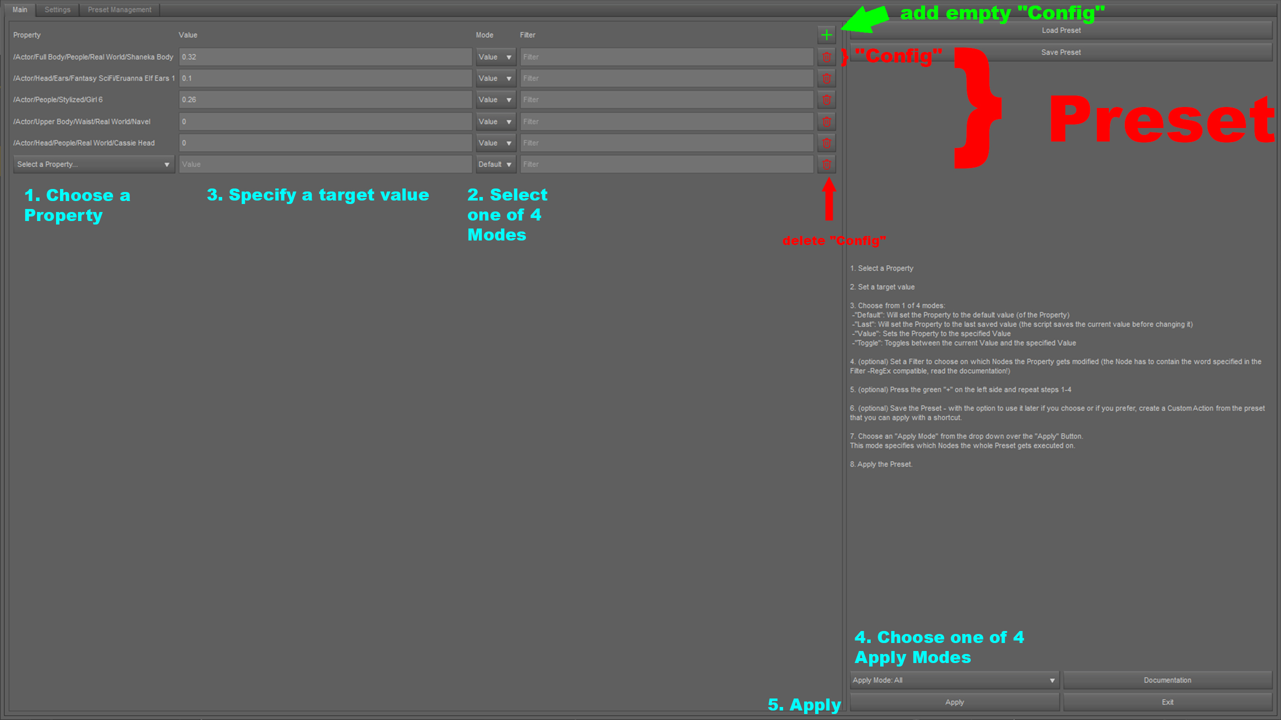 Property Manager | Daz 3D