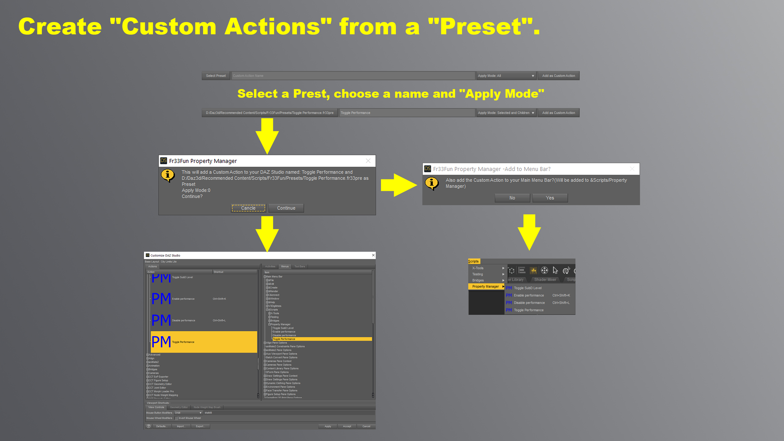 Property Manager | Daz 3D