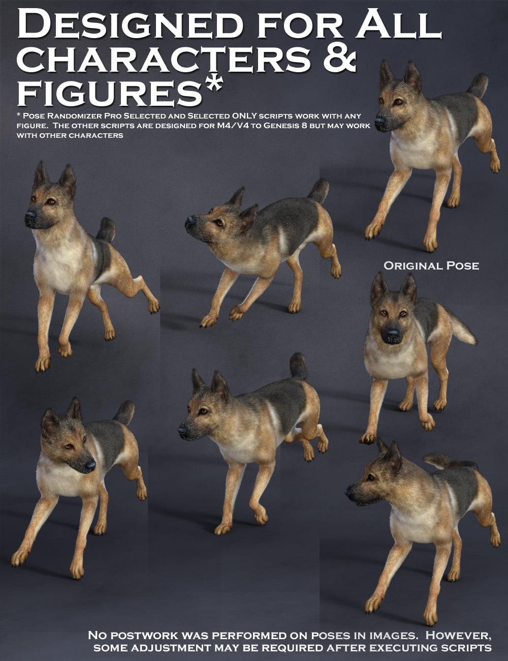 Pose Randomizer Pro | Daz 3D