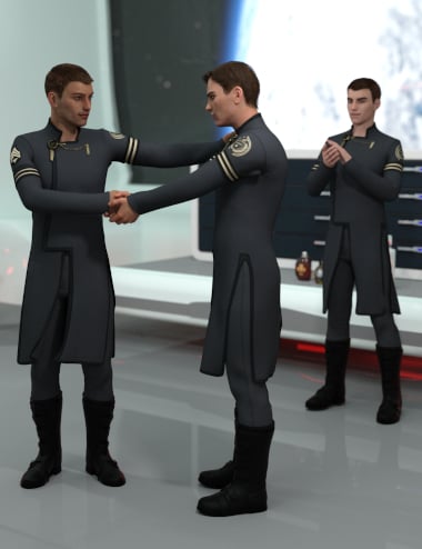 Human Interaction Poses for Genesis 8 | Daz 3D