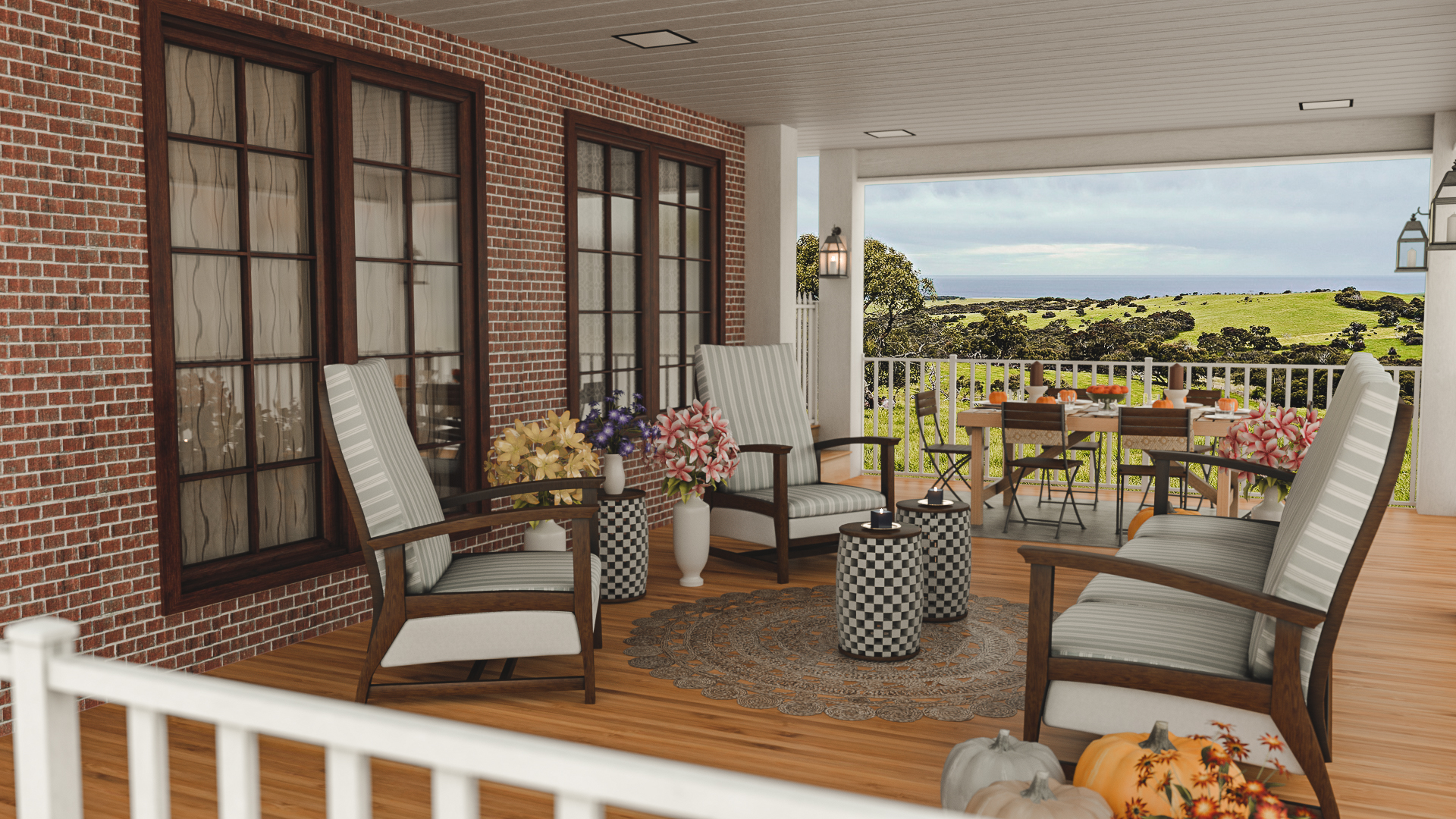 Cozy Porch | Daz 3D