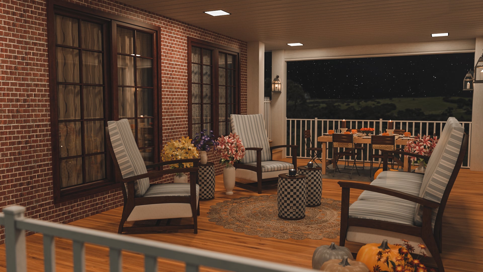 Cozy Porch | Daz 3D