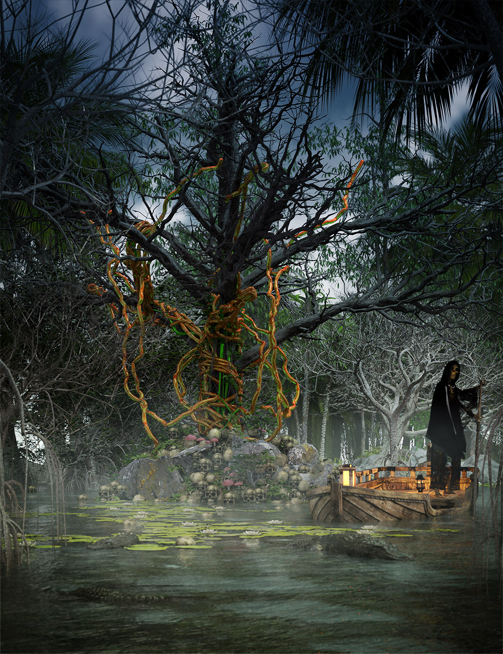 Spooky Hollow Bundle | Daz 3D