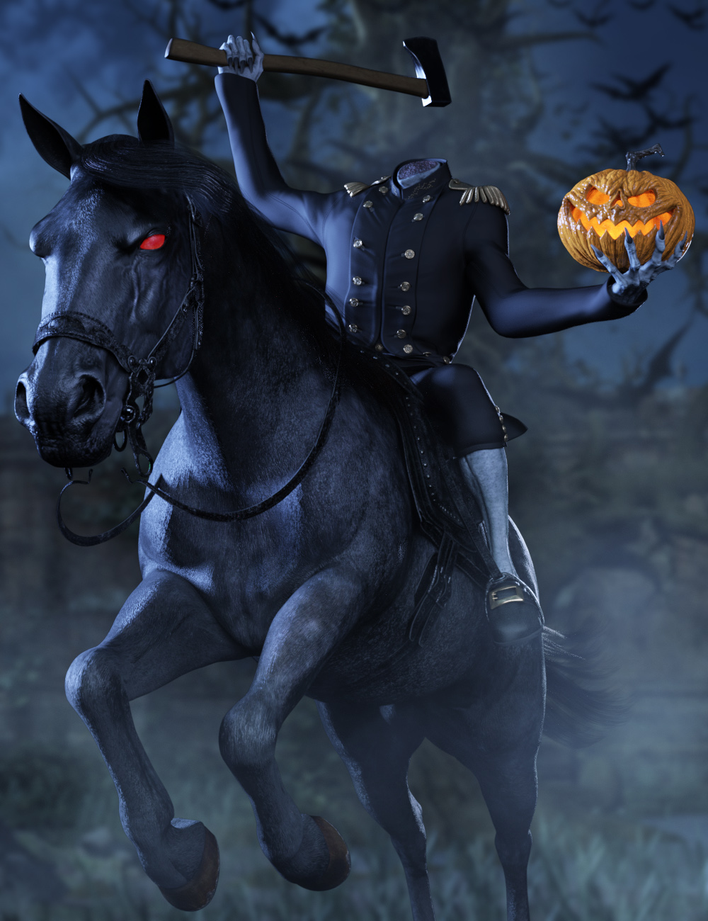 Spooky Hollow Bundle | Daz 3D