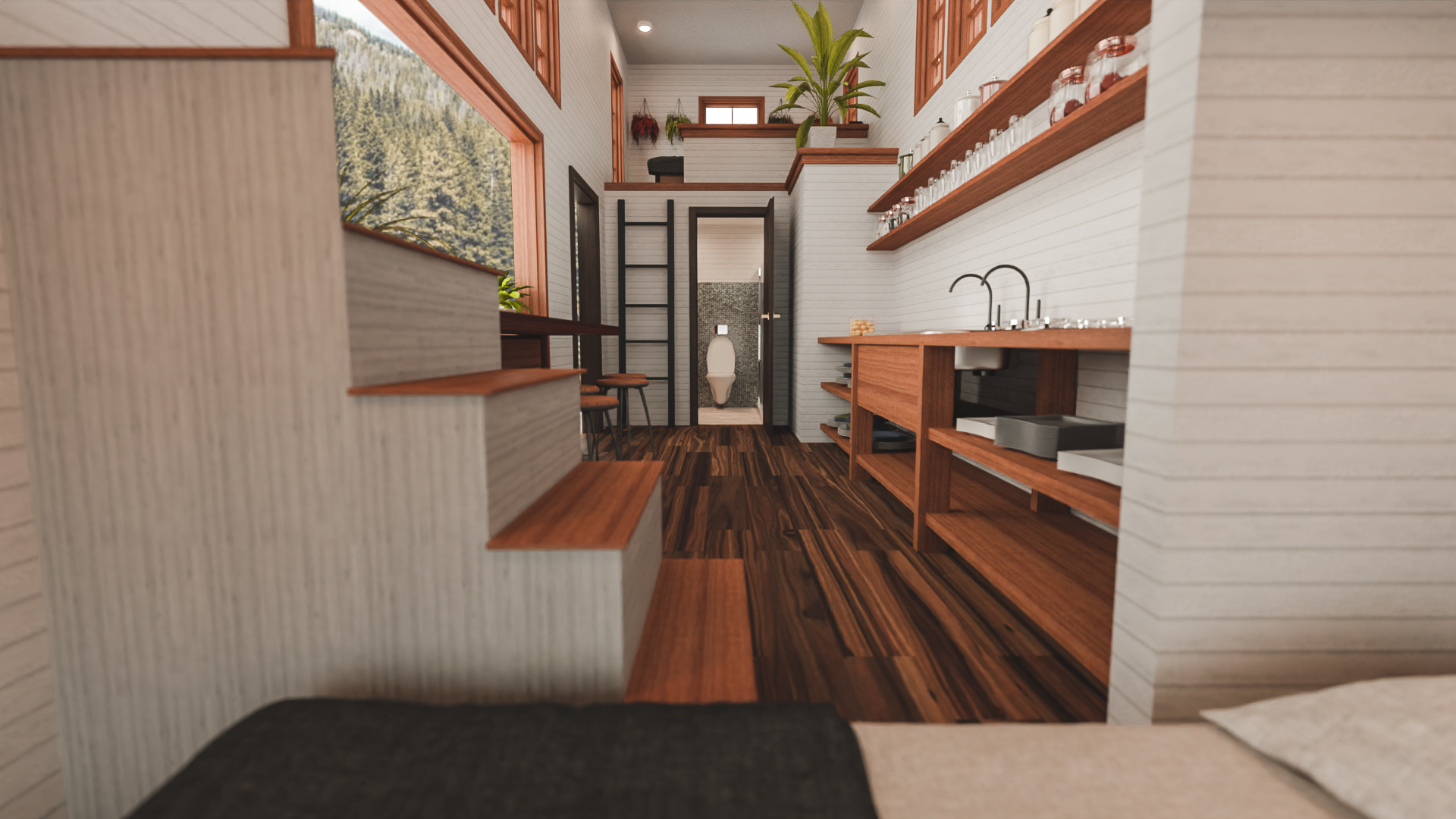 Forest Tiny House | Daz 3D
