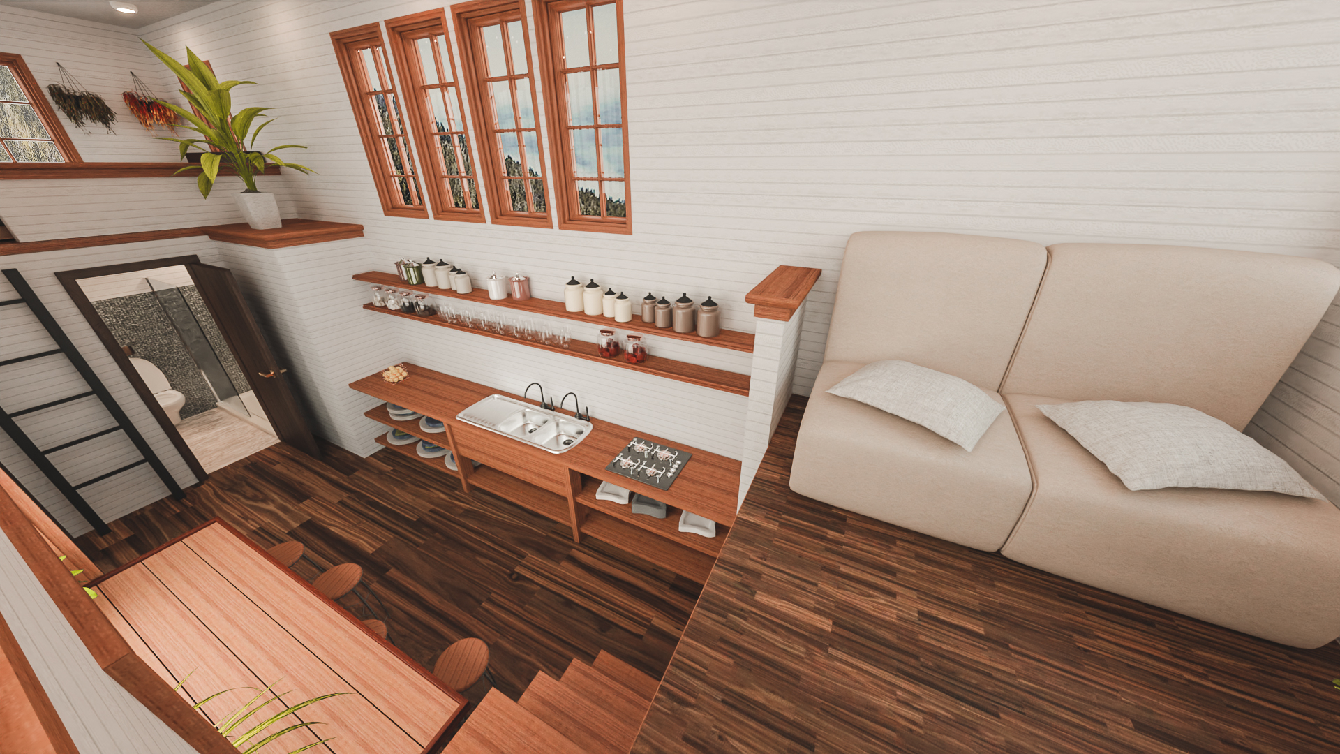 Forest Tiny House | Daz 3D