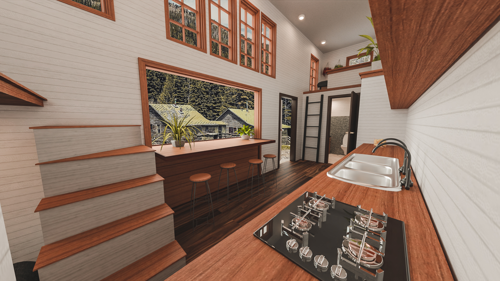 Forest Tiny House | Daz 3D