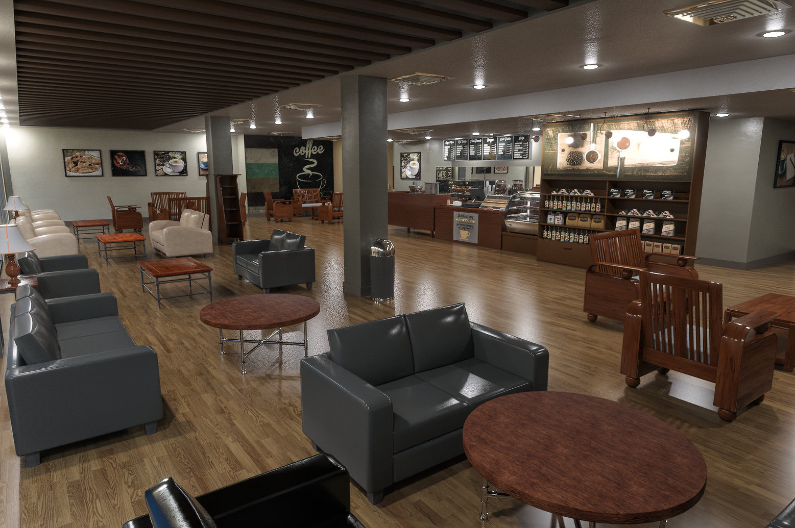FG Modern Coffee | Daz 3D
