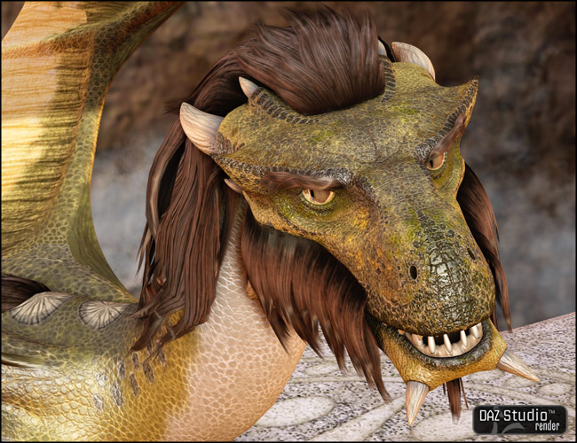 SubDragon Hair | Daz 3D