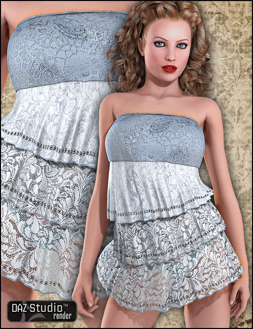 Ruffle Top Textures | Daz 3D